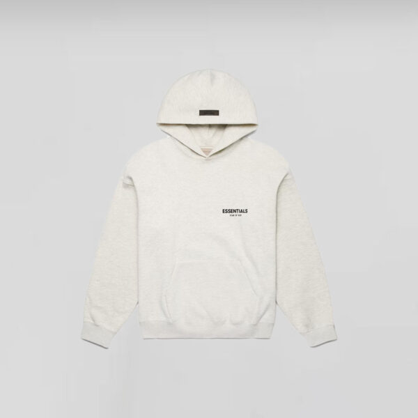 Fear of God Essentials Hoodie SS22 Light Oatmeal – Clux